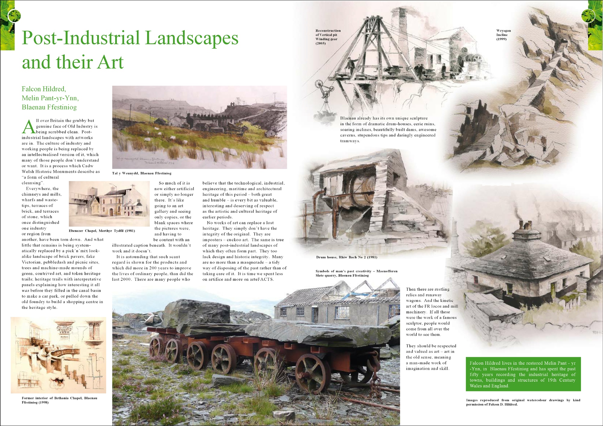 POST INDUSTRIAL LANDSCAPES